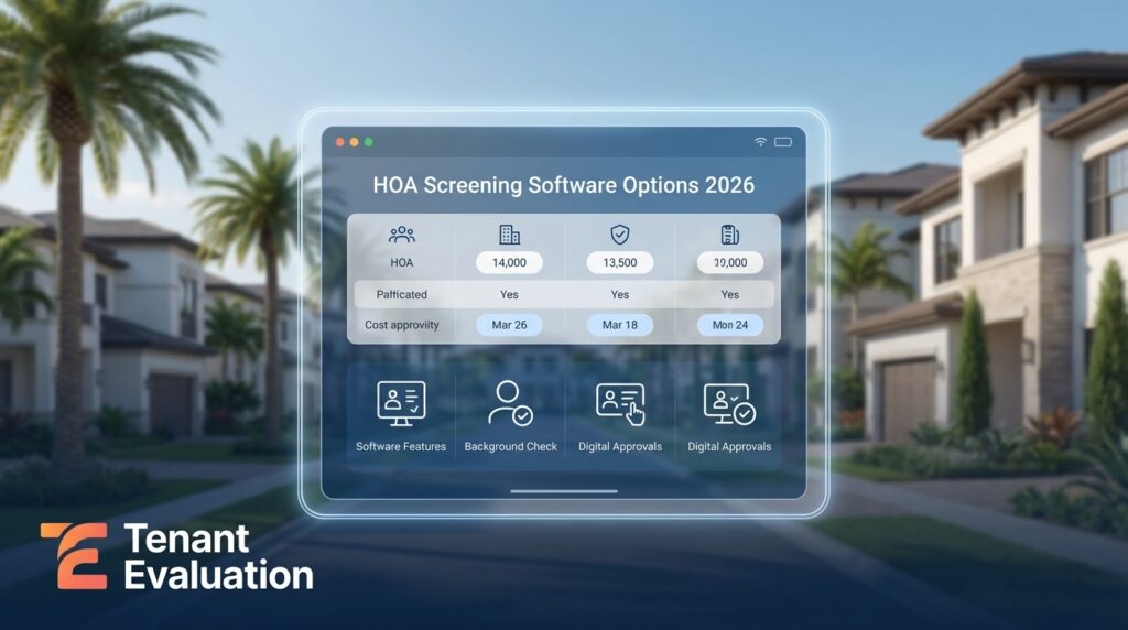 7 Best HOA Screening Software Options for 2026 | Comparison